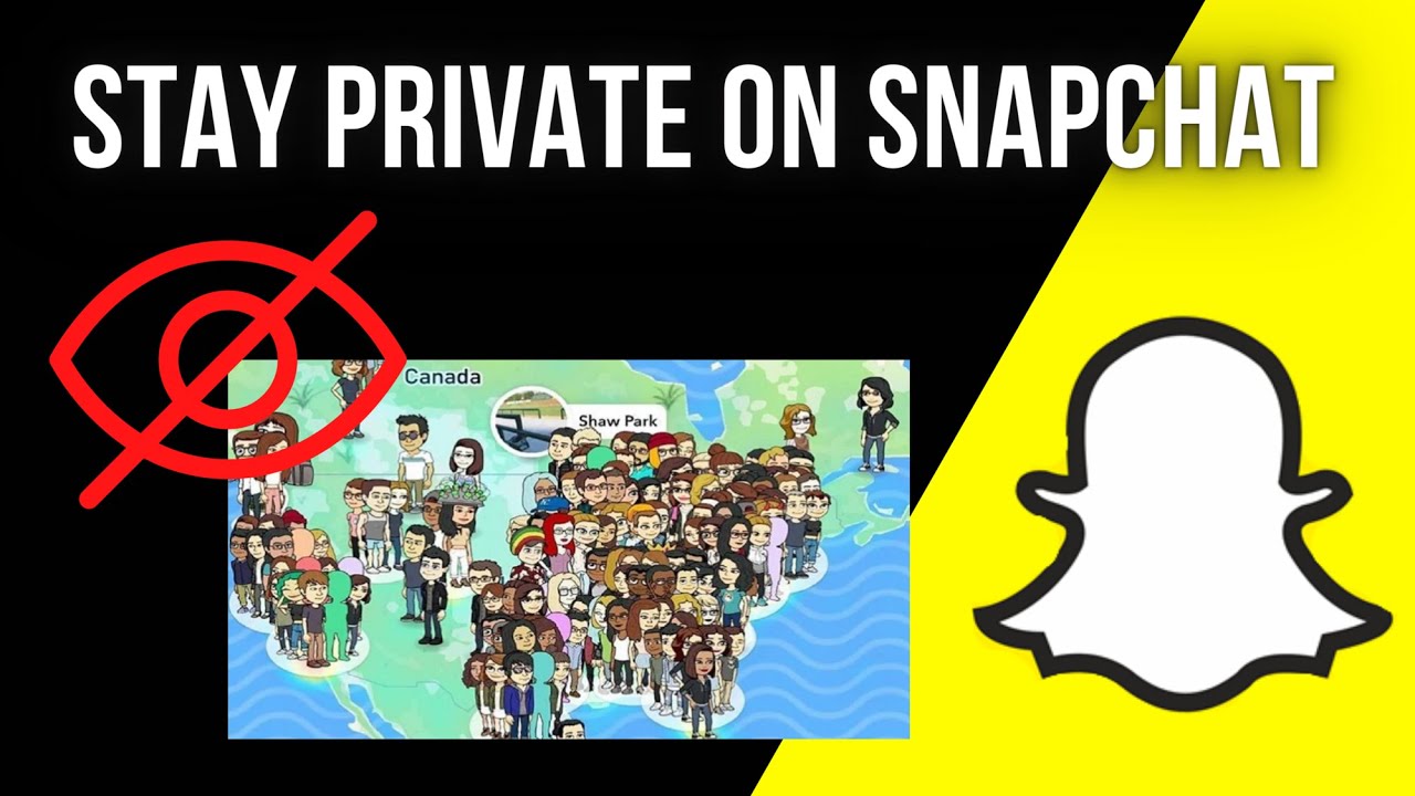How To Stay Hidden On The Snapmap On Snapchat - Stay Private - YouTube