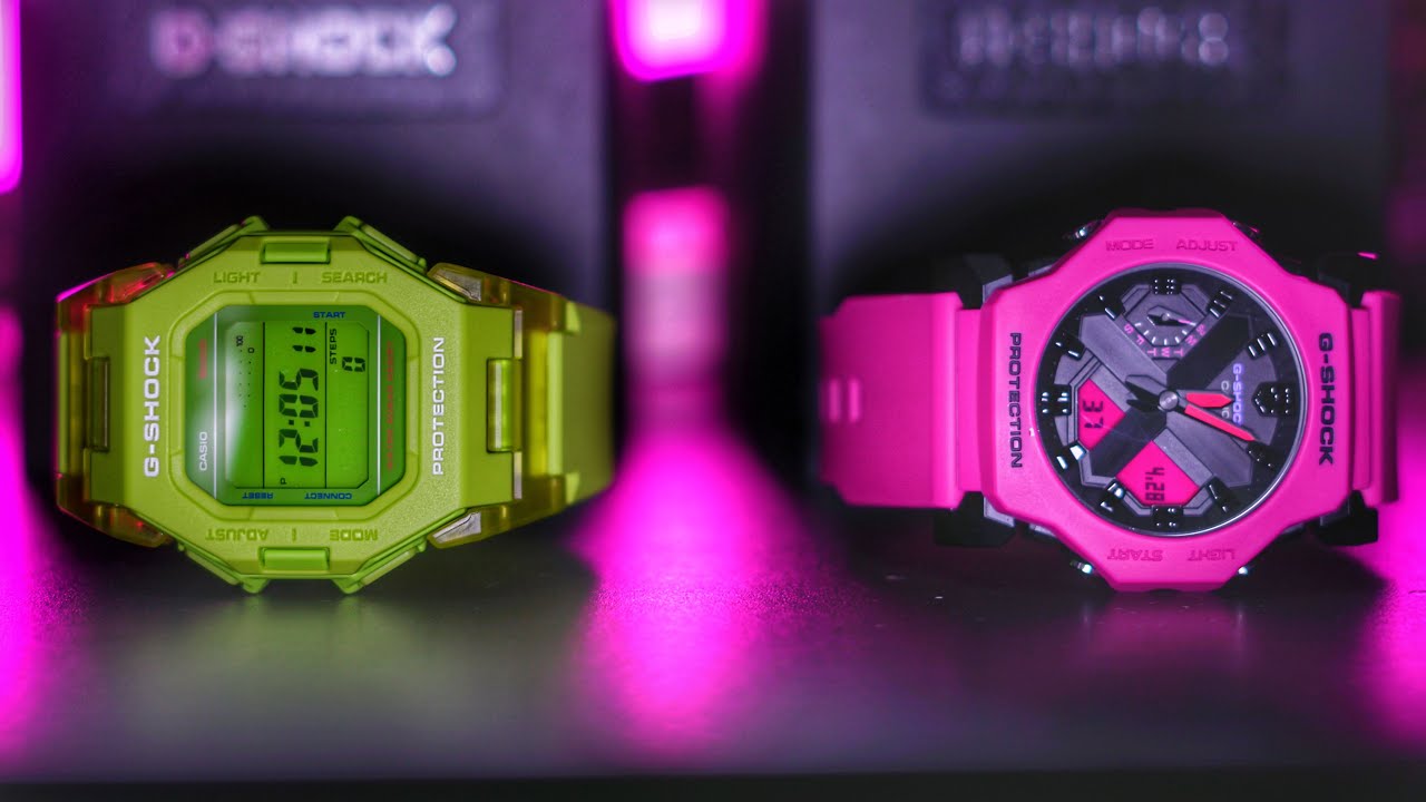 Two new 'mini' G-Shocks unboxing (NO commentary) | GD-B500 & GA-2300 ...