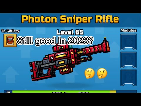 Is photon sniper rifle still good in 2023? - pixel gun 3d - YouTube