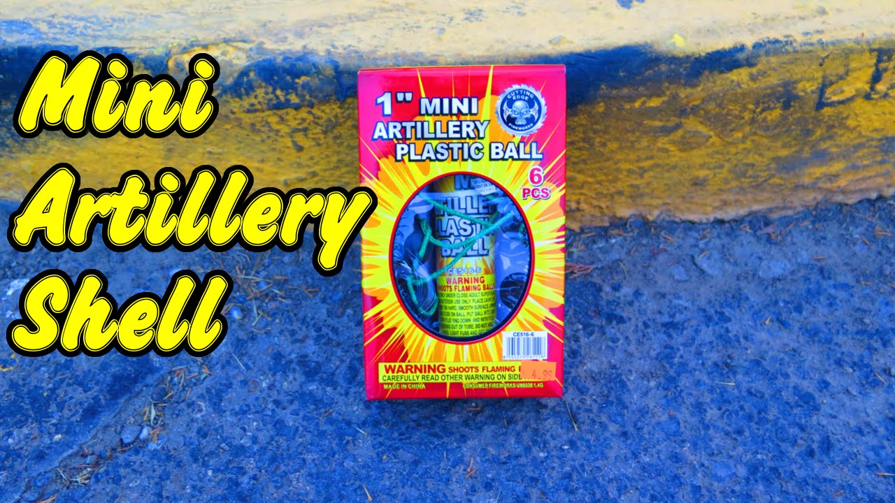 1" Mini Artillery Plastic Ball Shells! - Cutting Edge Fireworks *HD ...