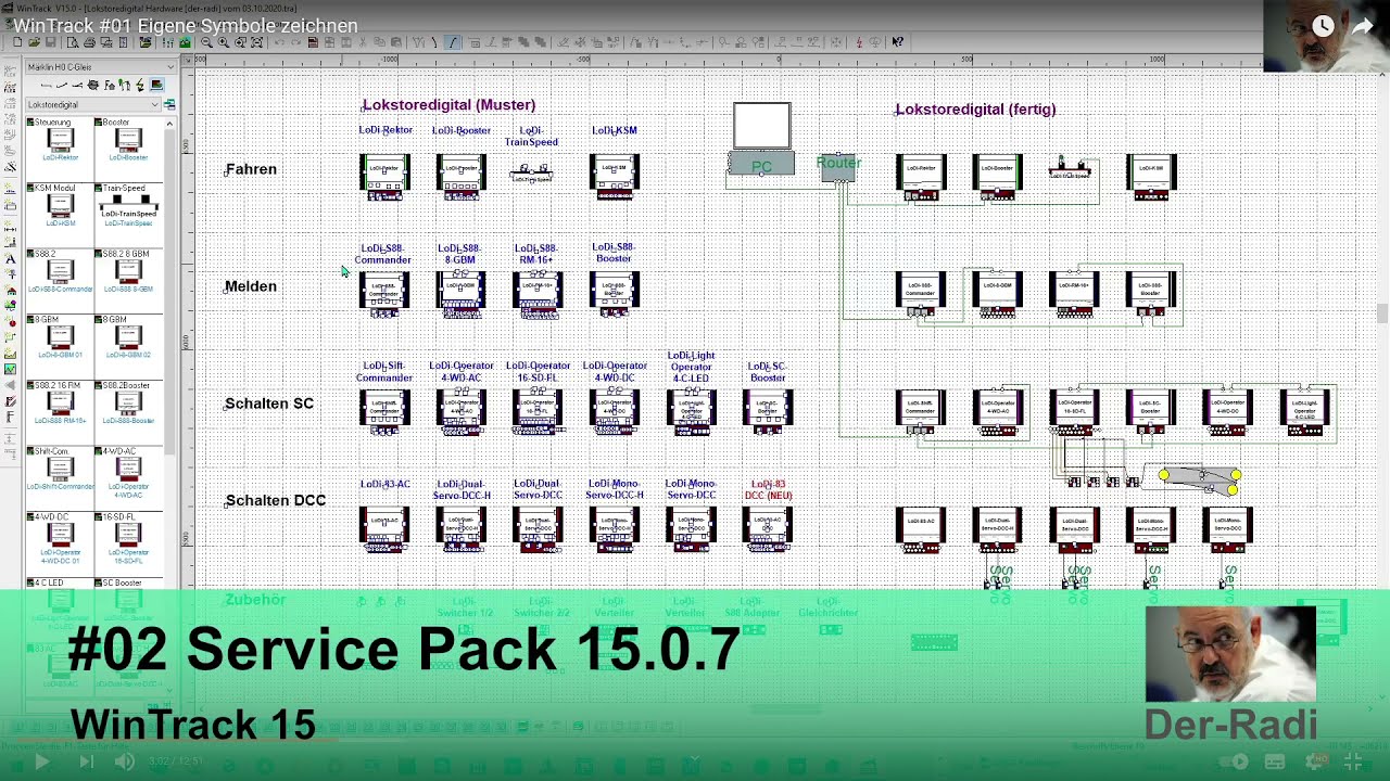 WinTrack V15.0 3D #02 Service Pack 15.0.7 - YouTube