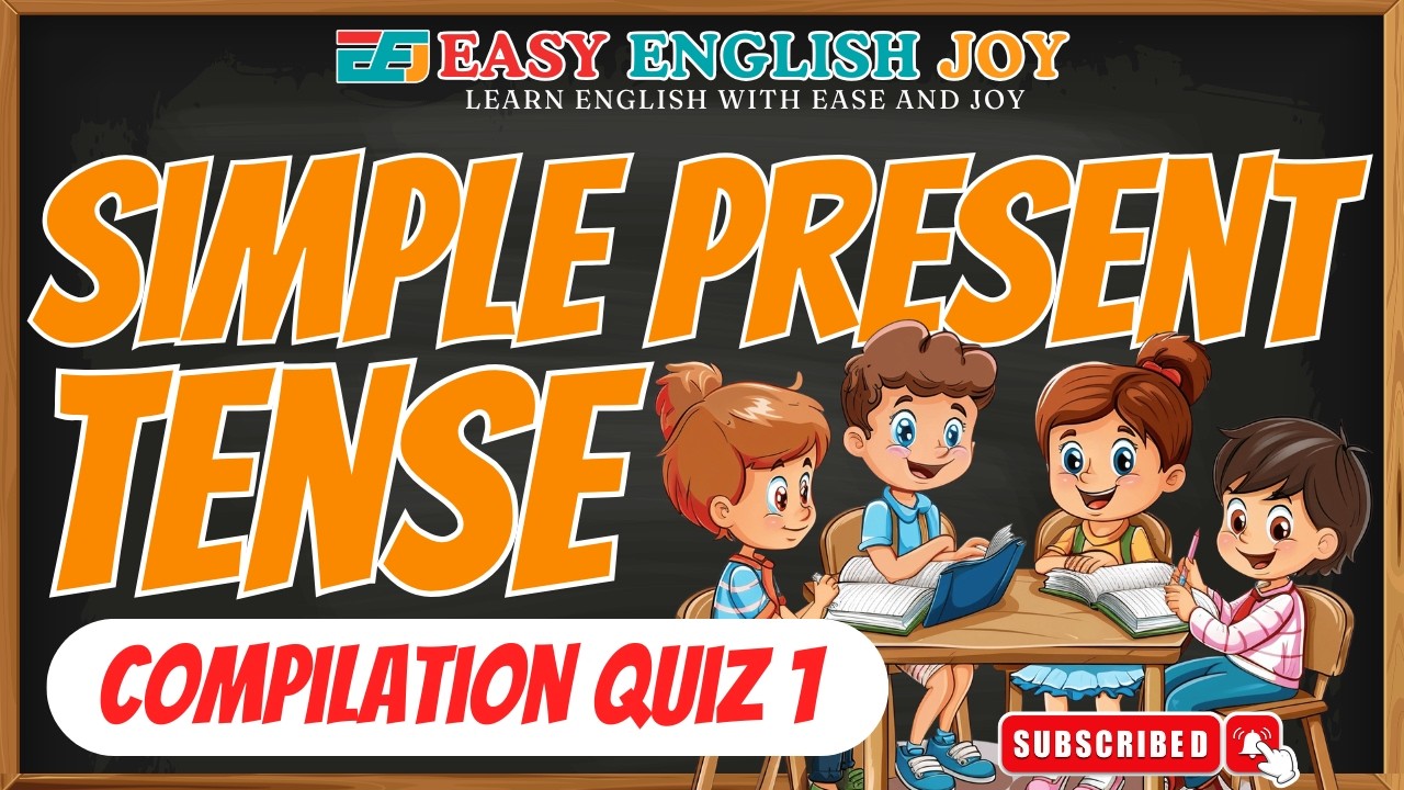 Simple Present Tense: Compilation Quiz 1 - YouTube