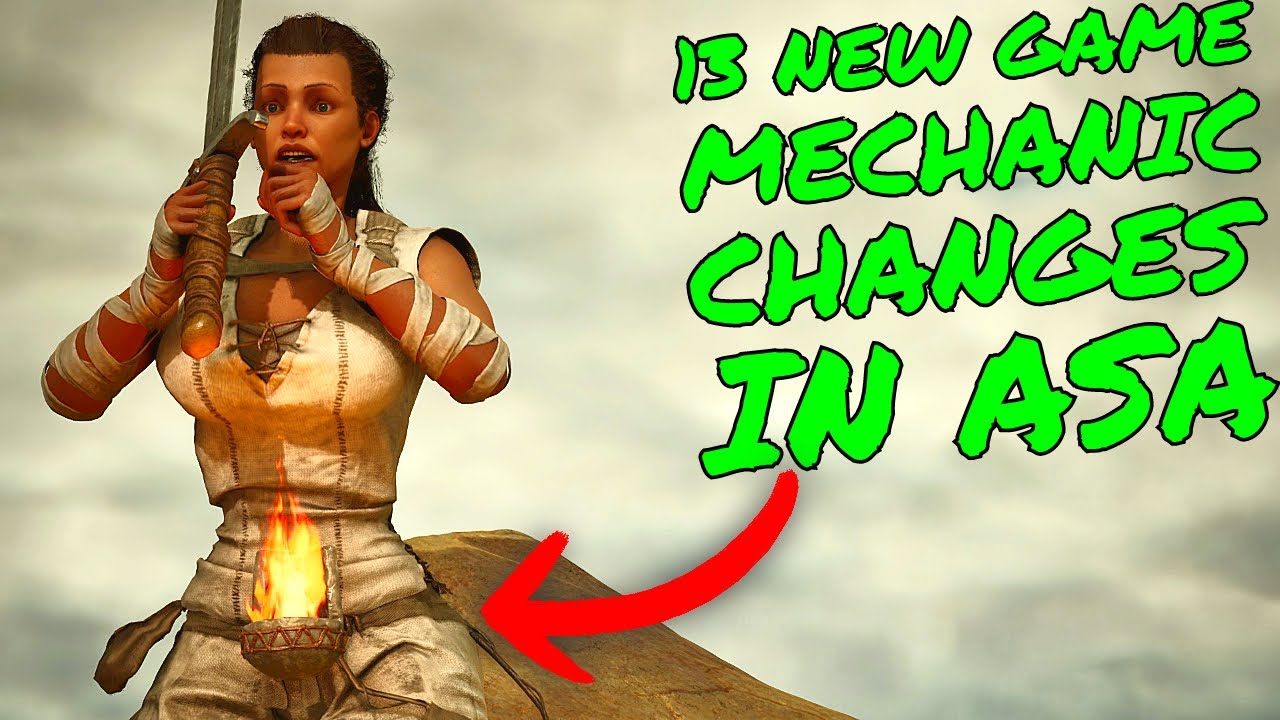 13 NEW AWESOME Game Mechanic Changes in Ark Survival Ascended! ASA ...