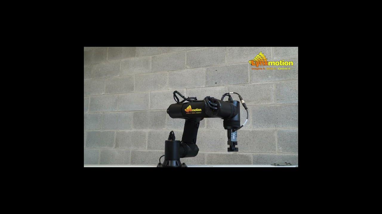 Lynxmotion SES-PRO Modular Robotic Arm by RobotShop.com #robotarm # ...