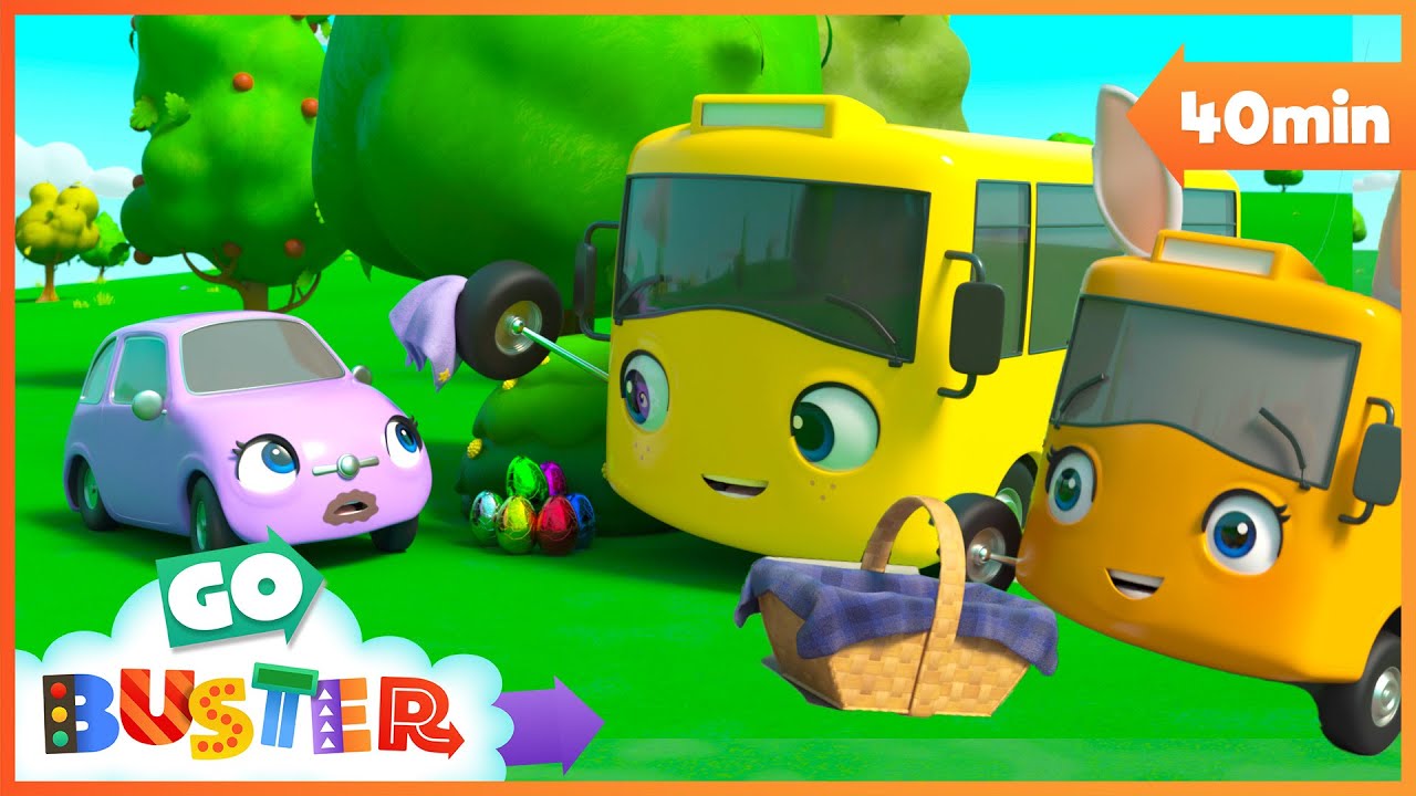 Surprise Easter Egg Hunt! | Go Buster | Classic Vehicle, Truck and Car ...