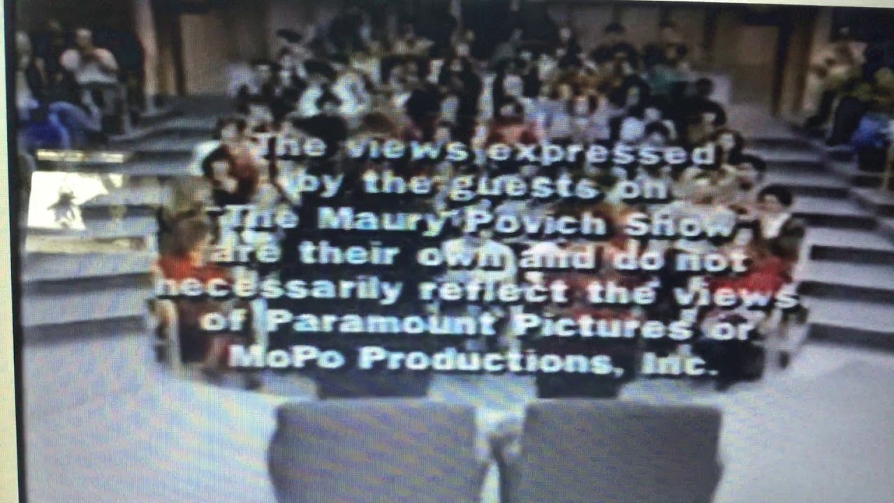 MoPo Productions 20th Television (1992) (Maury Povich) - YouTube