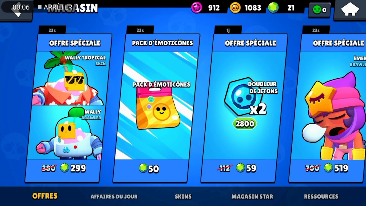 Boutique: brawl stars du 29 juin 2020! Item shop june 29 2020 ! - YouTube