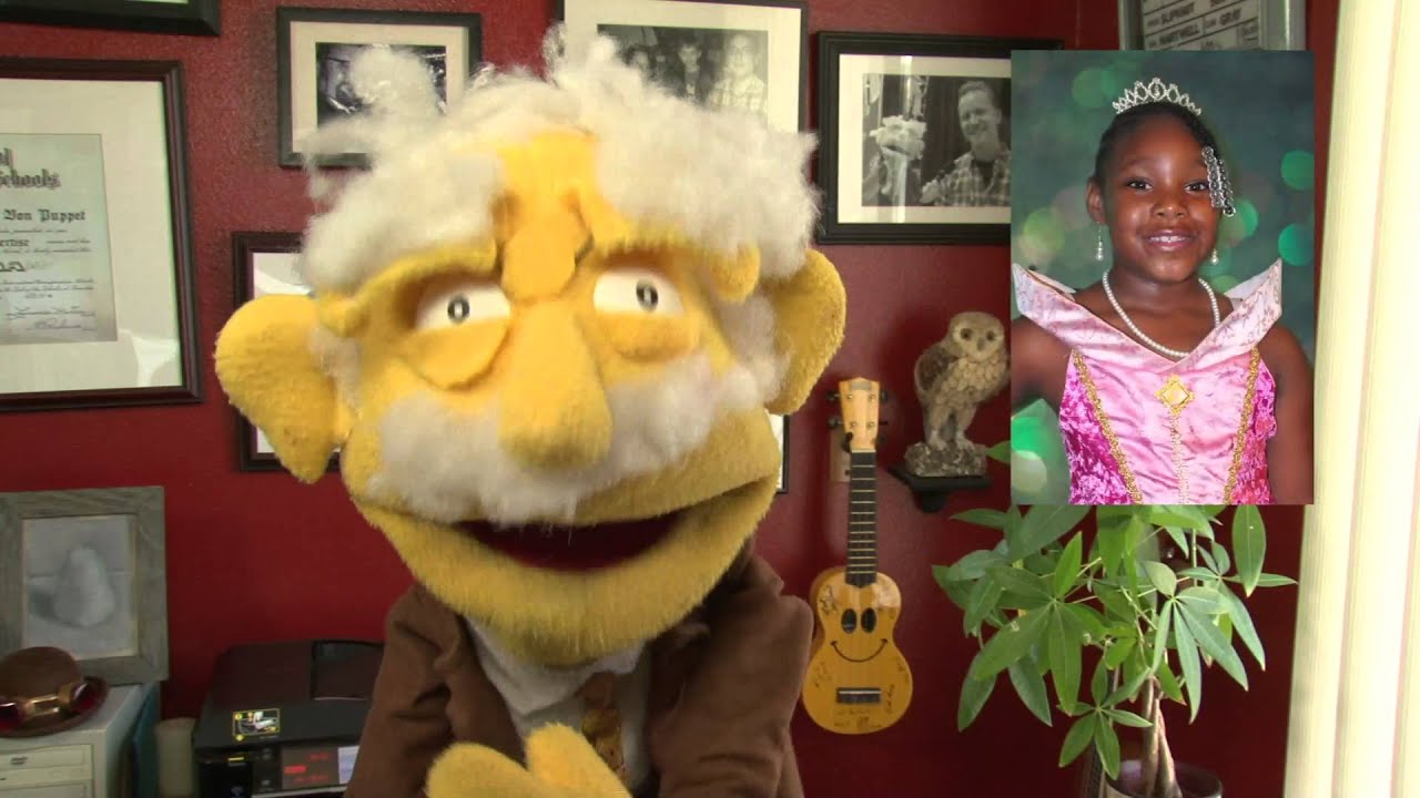 Professor Puppet talks about Picture Day Project - YouTube