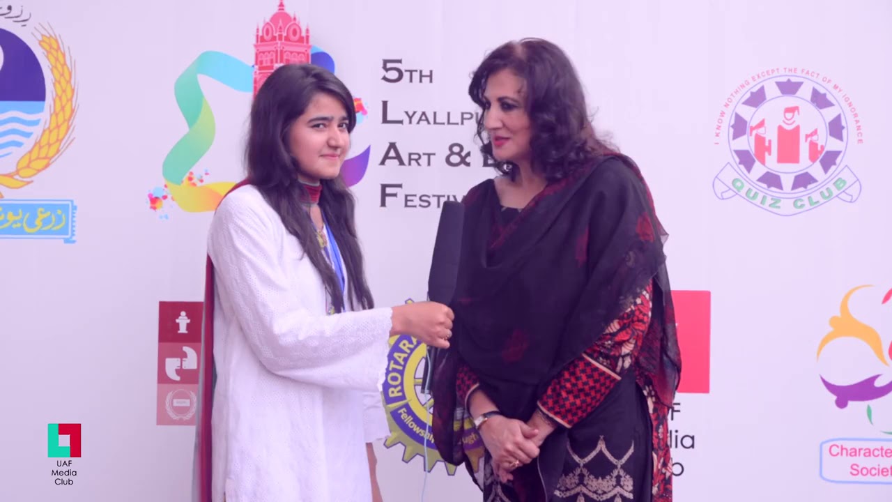 Faryal Gohar interview | 5th LA & LF | Actress | Producer - YouTube