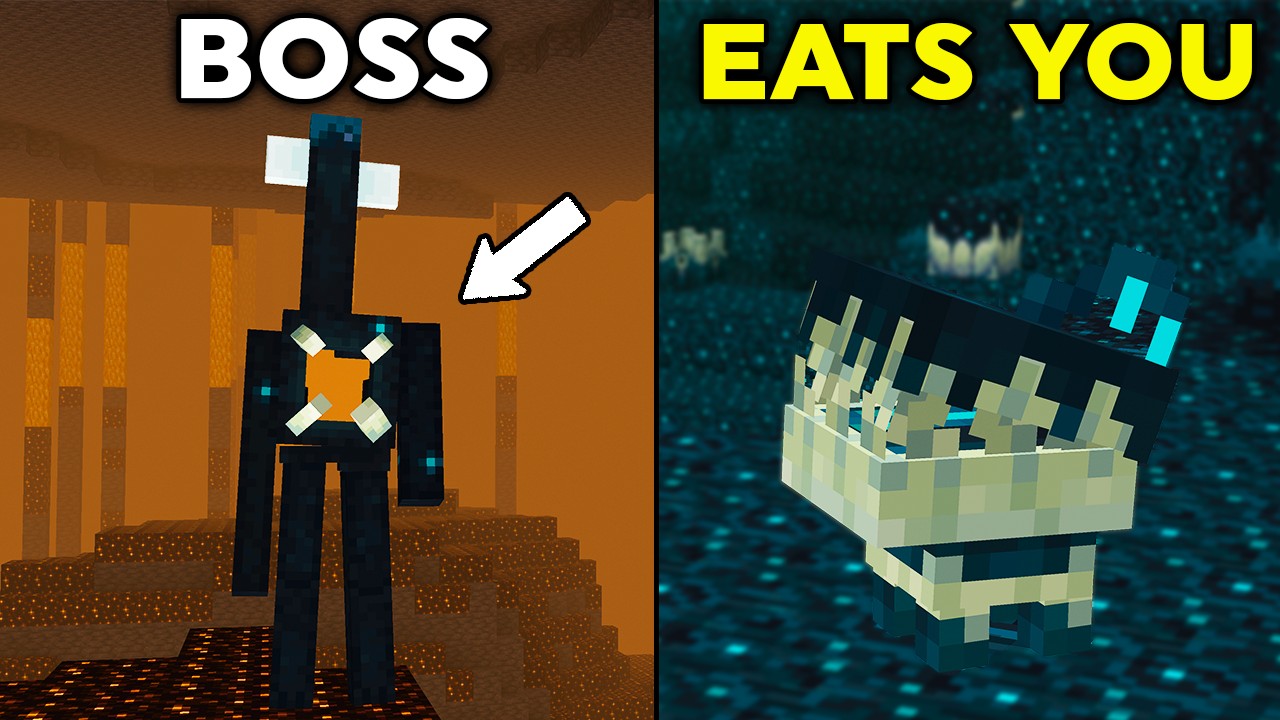 a mod where you survive the FORGOTTEN dimension - YouTube