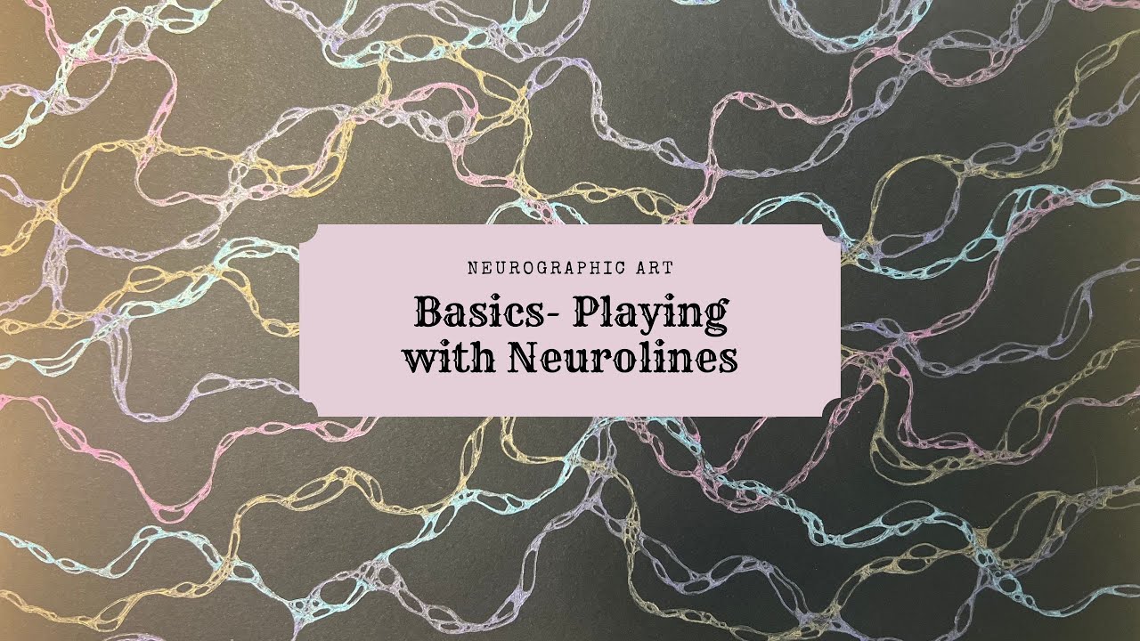 Neurographic Art Basics - Advanced Lines and Colours - YouTube