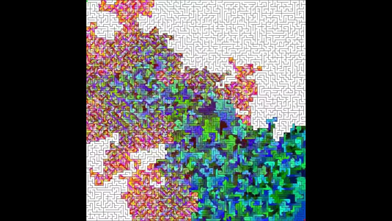 Solving Mazes Using A Pathfinding Algorithm Visualized Youtube