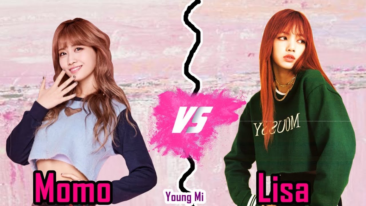 Momo de TWICE VS Lisa de BLACKPINK ¿Quien es la mejor? (Young Mi) - YouTube