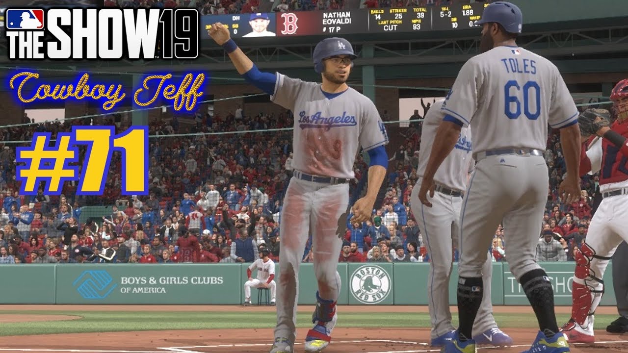 COWBOY JEFF RETURNS TO FENWAY! | MLB The Show 19 | Road to the Show #71 ...