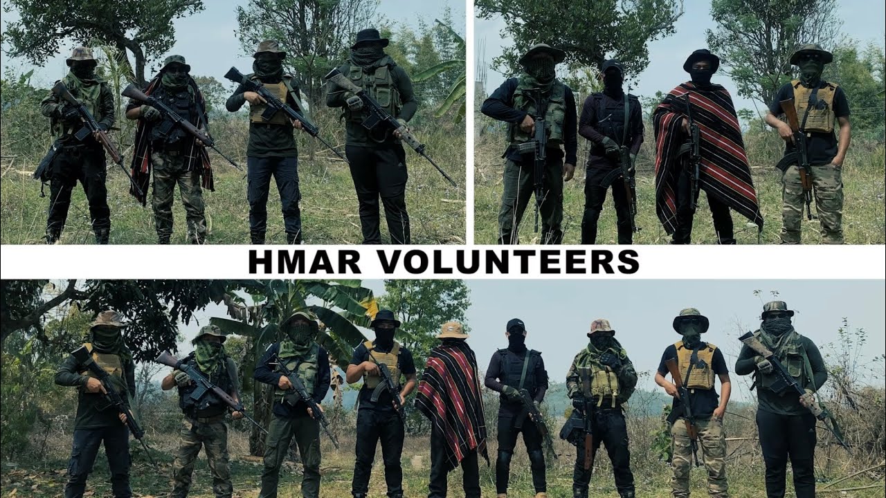 Hmar Army _Village Volunteers - YouTube