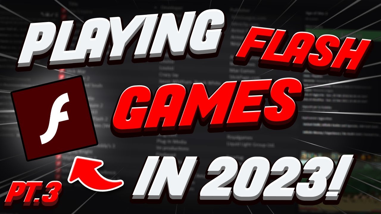 PLAYING OLD FLASH GAMES IN 2023, IS FLASH REALLY DEAD? /// PT.3 ...
