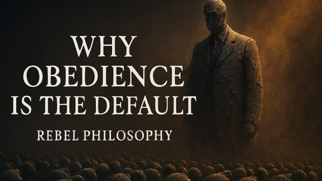 Why Obedience Is The Default | The Hidden System That Trains You To ...