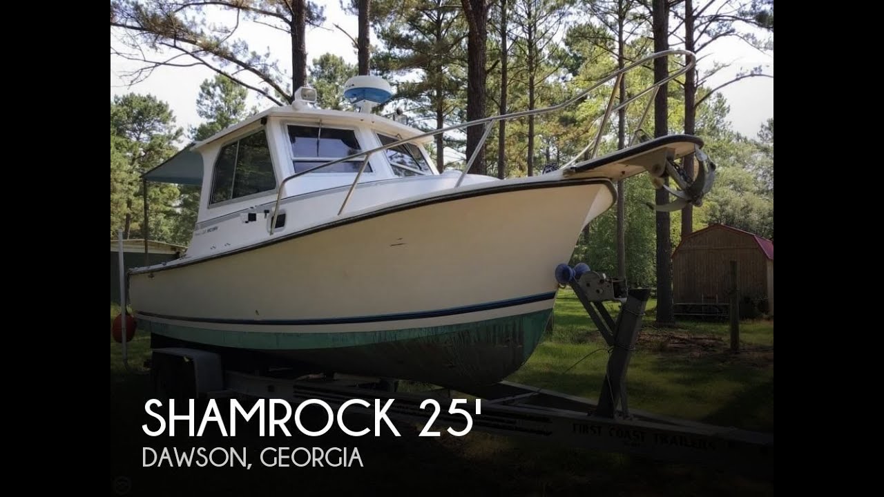 [UNAVAILABLE] Used 1990 Shamrock 260 Mackinaw in Dawson, Georgia - YouTube