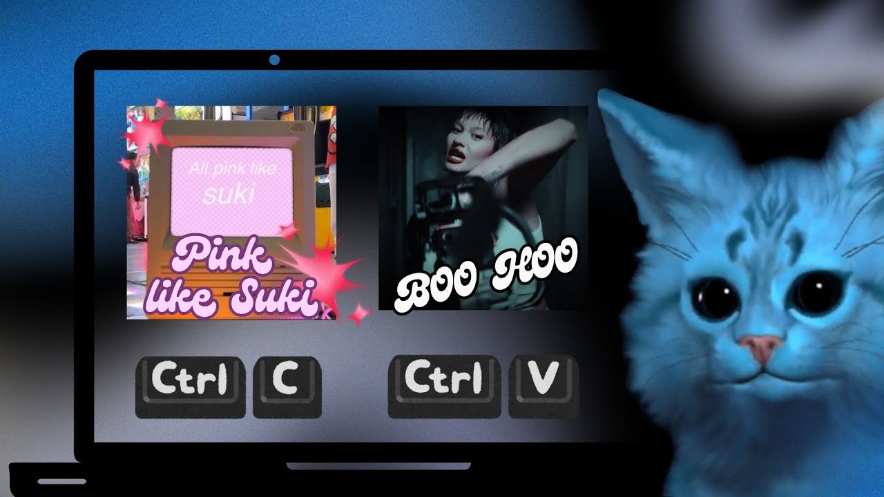 CTRL+C Pink Like Suki / CTRL+V BOO HOO -Erika Isac - YouTube