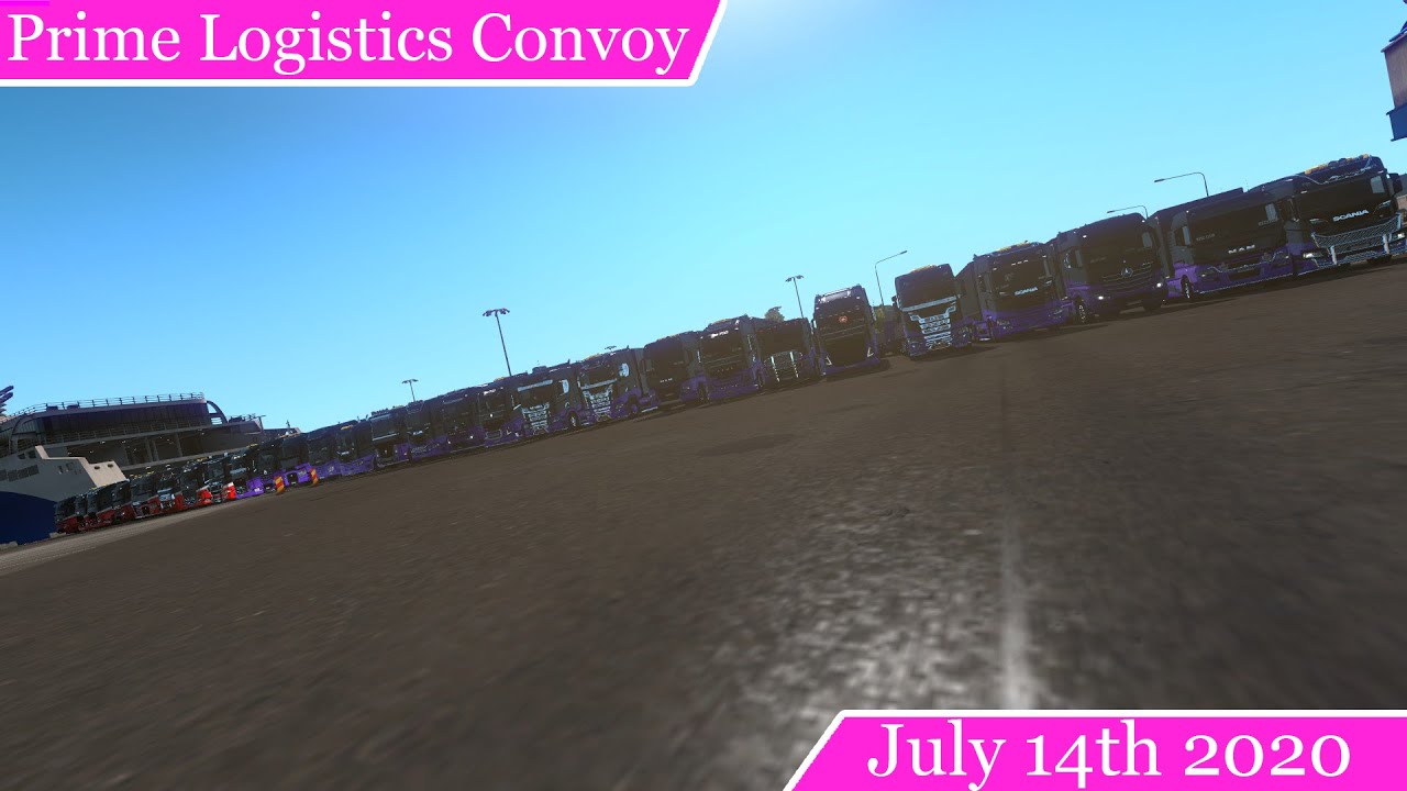 (ENG) TruckersMP-ETS-Prime Logistics Convoy - YouTube