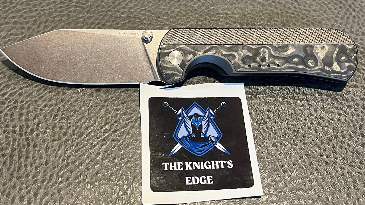 That’s one pretty knife there!! Quiet carry 9 @the_knights_edge - YouTube