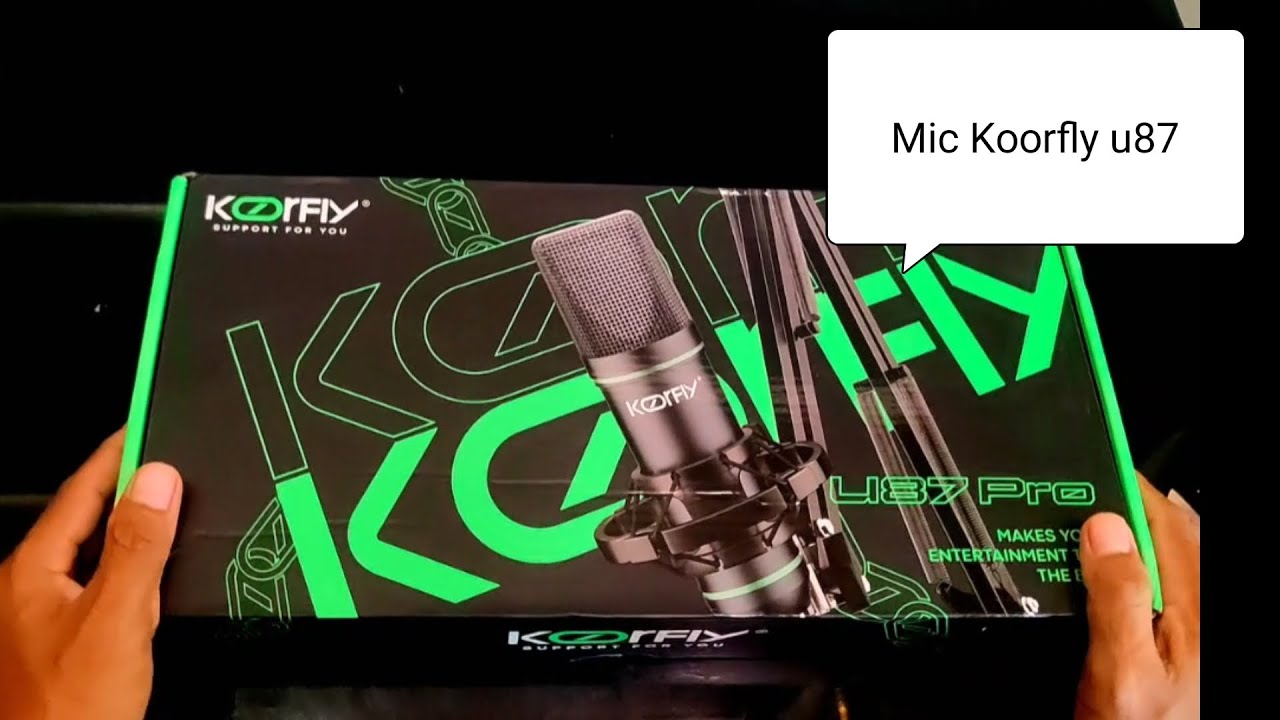 Mic koorfly u87 - YouTube