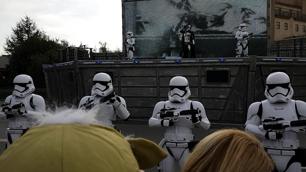 First Order March @ Paris Disneyland - YouTube