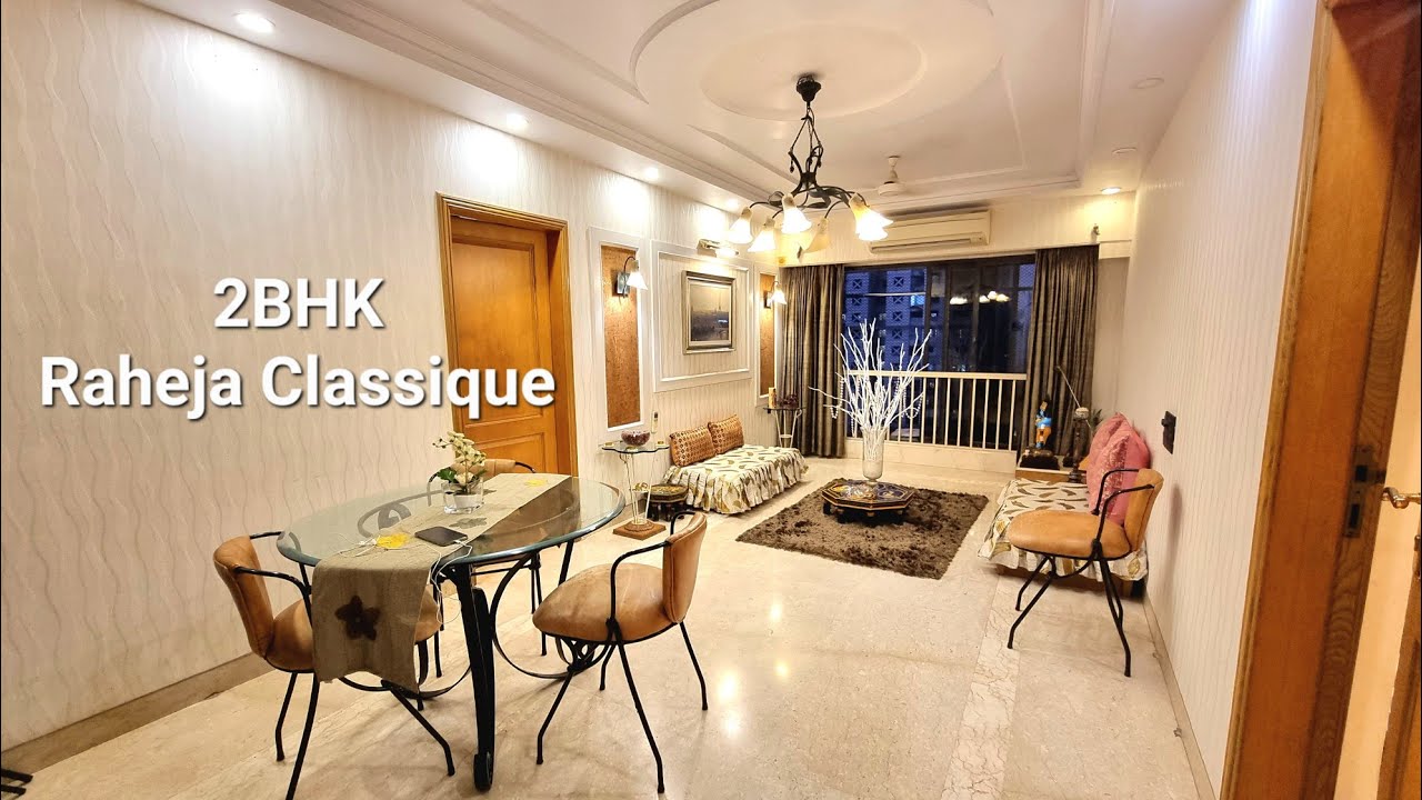 3.75 CRORE, 2BHK Gorgeously Furnished, RAHEJA CLASSIQUE, ANDHERI WEST ...