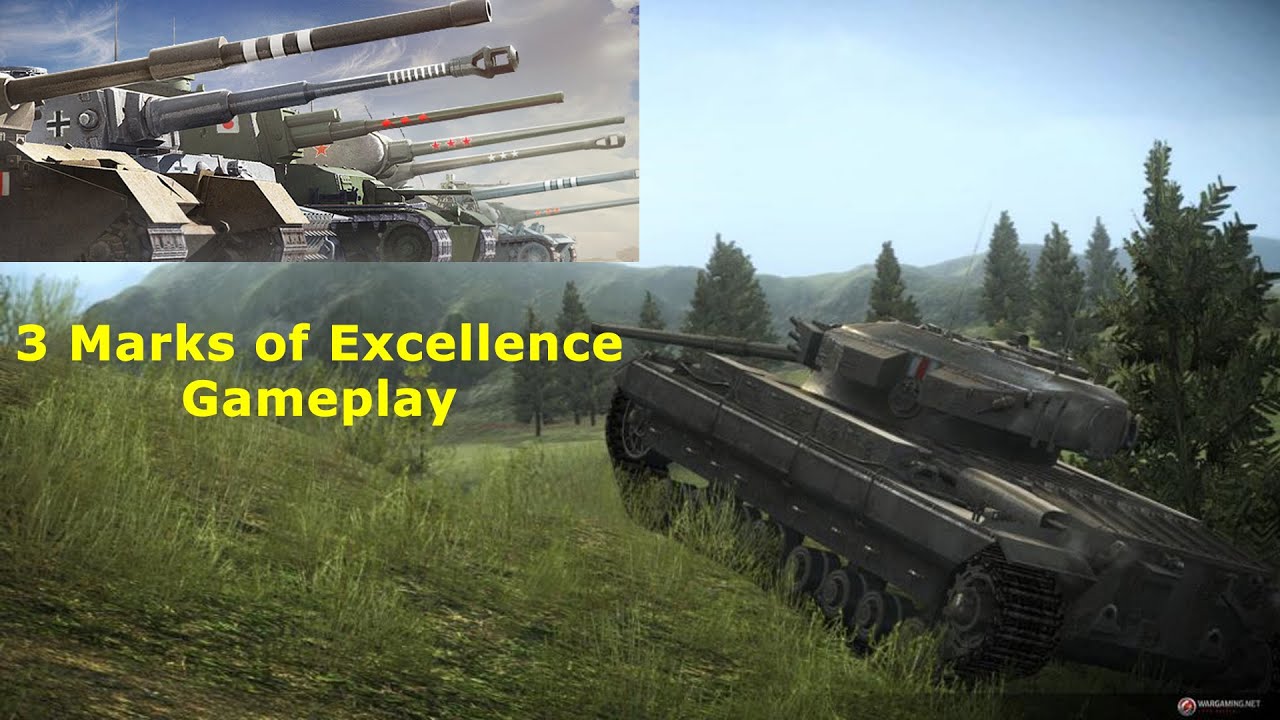 World of Tanks Console| 3 MOE's Caernarvon - YouTube