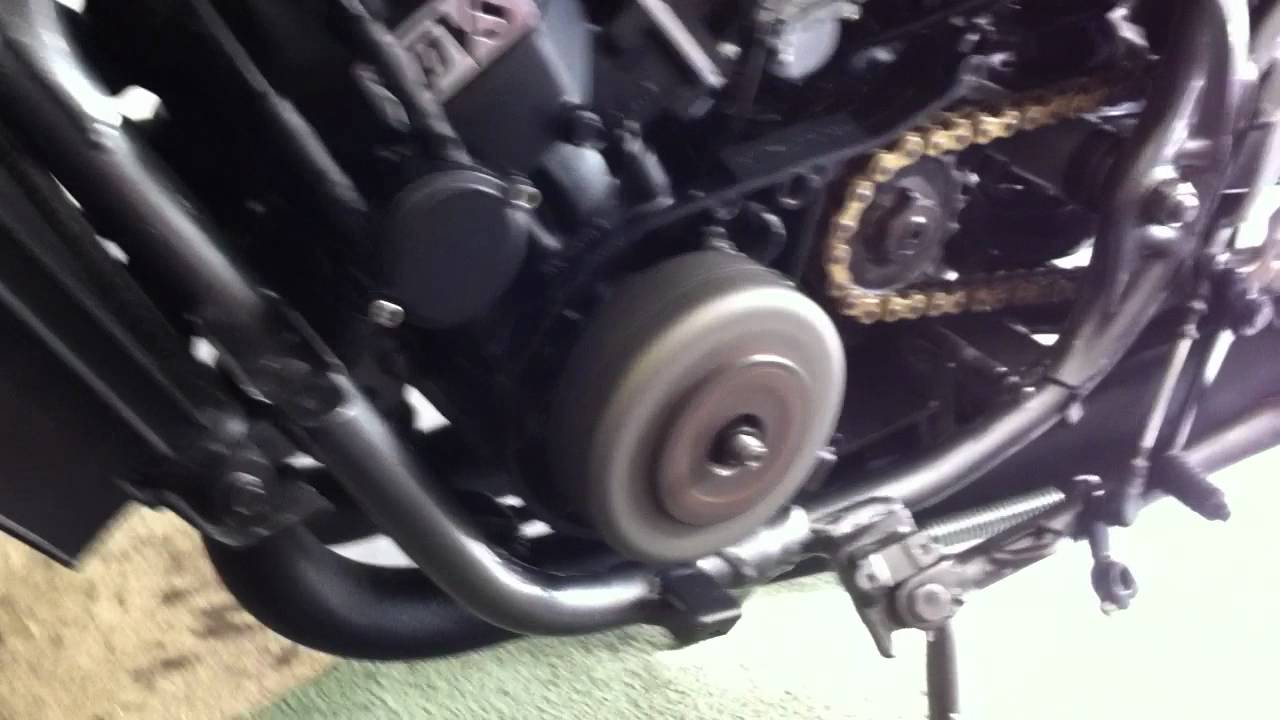 Yamaha YPVS 350 First run after rebore pistons and crank rebuild - YouTube