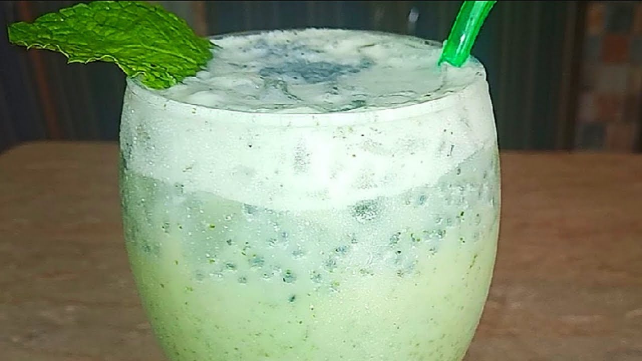 Super Refreshing Mint Lassi | summer drink - YouTube