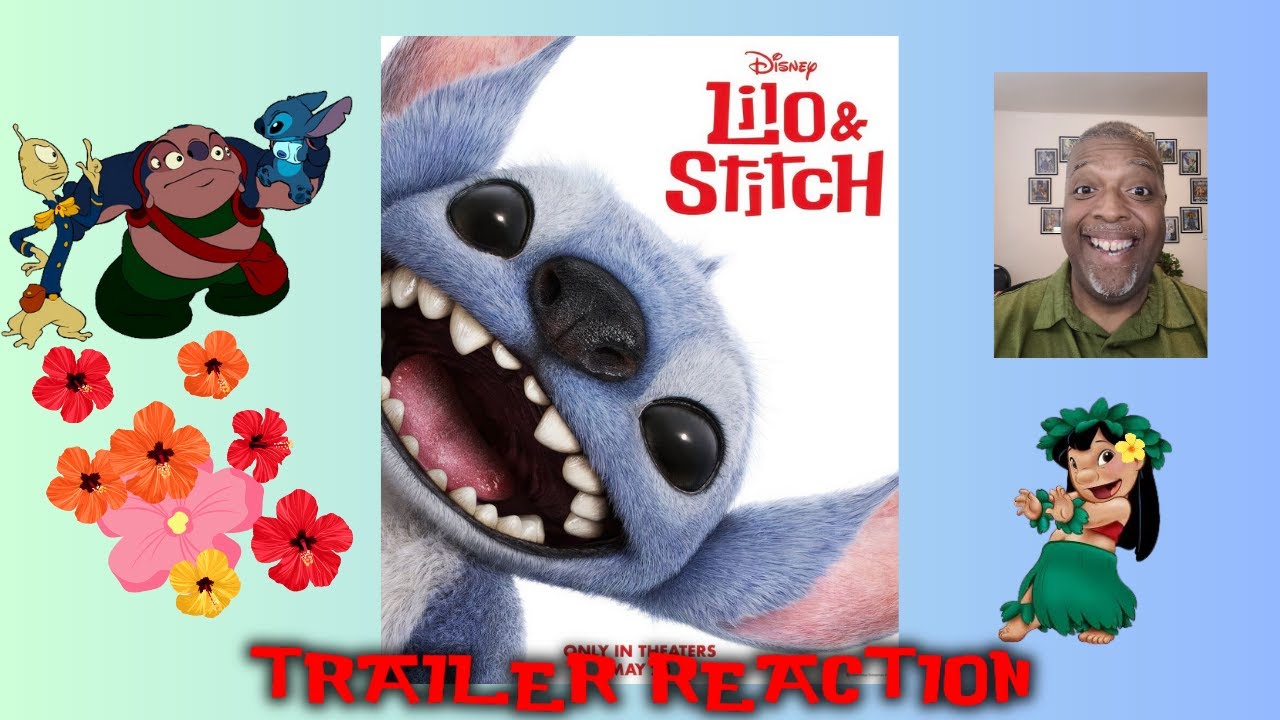 Lilo & Stitch Official Trailer Reaction - YouTube
