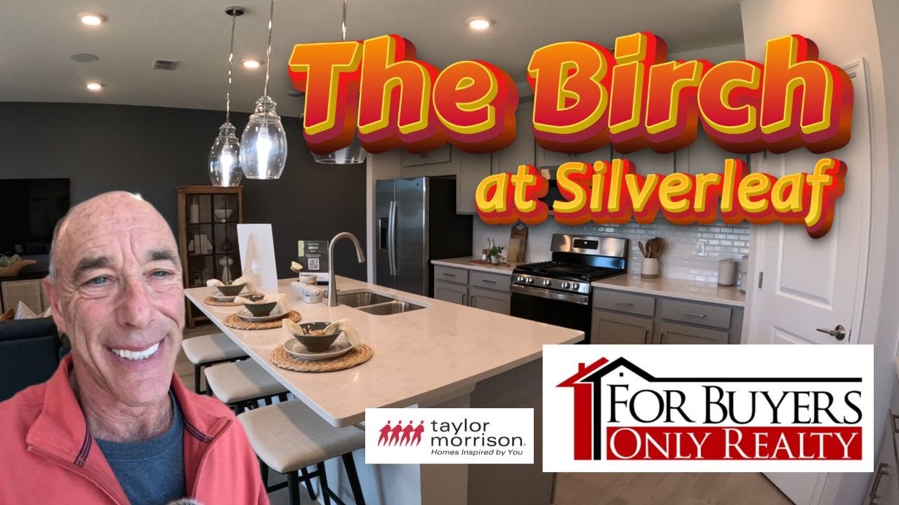 SilverLeaf Townhomes at Cherry Elm by Taylor Morrison, The Birch Plan - YouTube