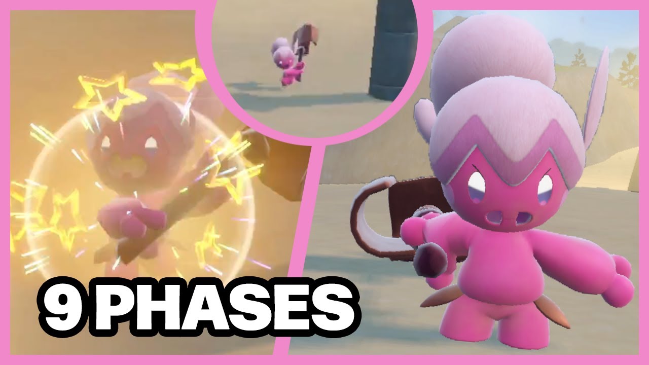 Shiny Tinkatuff after 9 phases! - YouTube