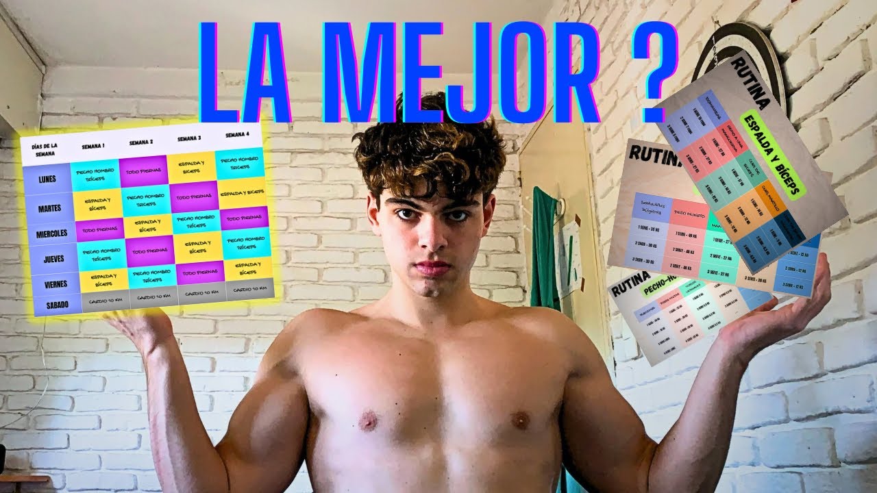 Mi RUTINA SEMANAL !! de entrenamiento 🤯🔥💪🏼 - YouTube