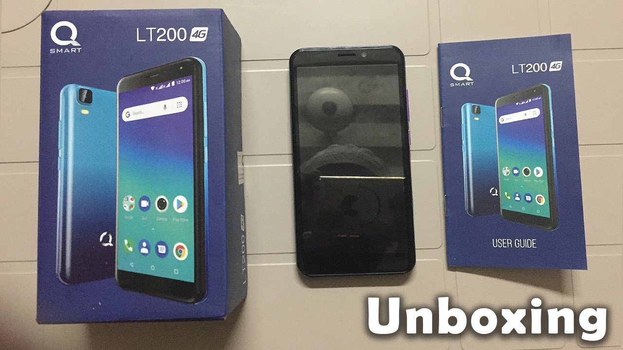 Qmobile LT200 Unboxing - YouTube