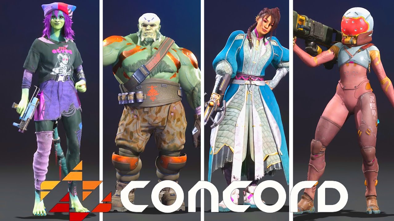Concord - ALL Operators and Skins - YouTube