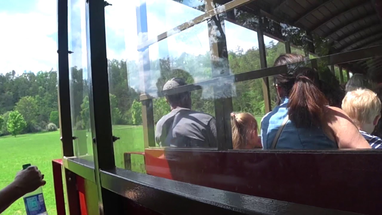Dollywood Express Train Ride Full Ride 2018 - YouTube