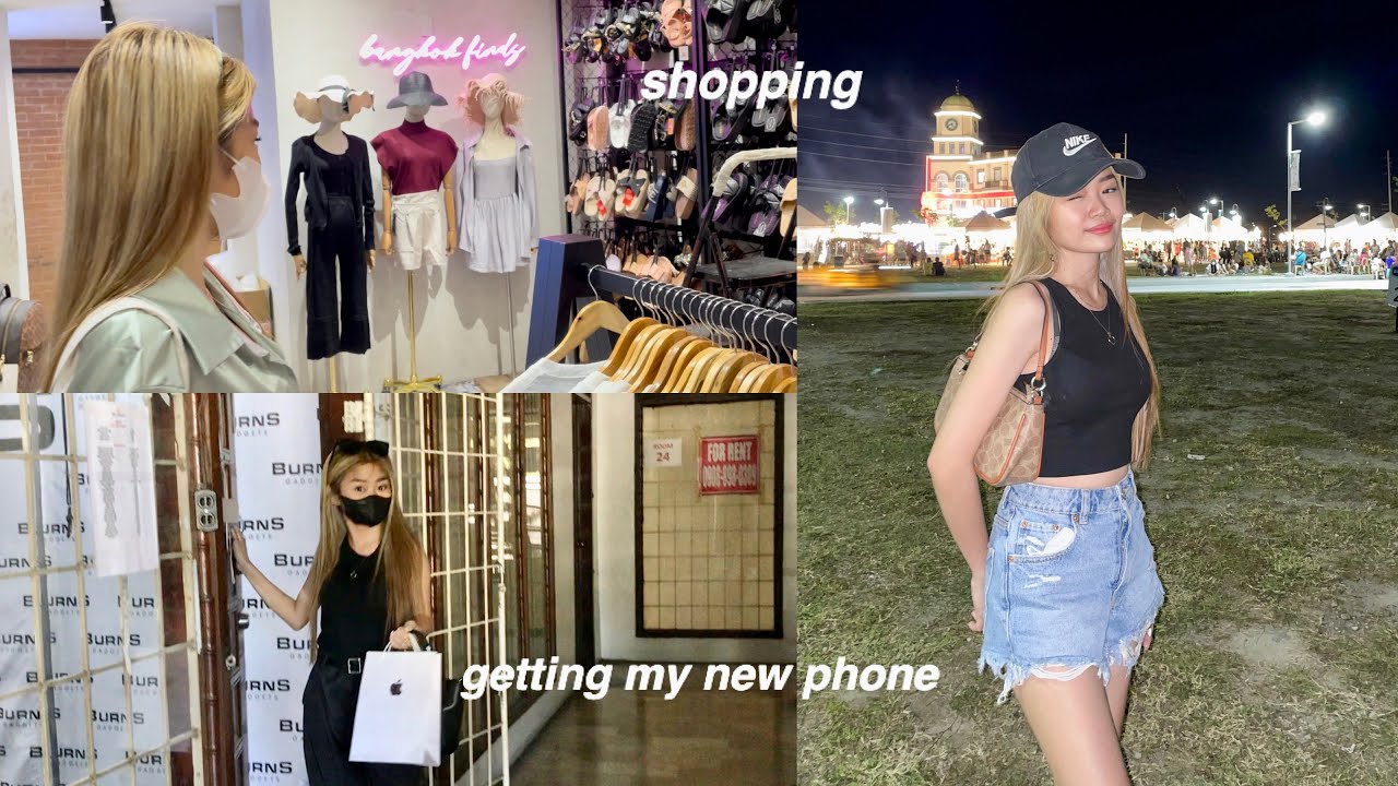 DAILY DIARIES ~ New Phone, Shopping & Fam day ️ | Krishia Diaz - YouTube