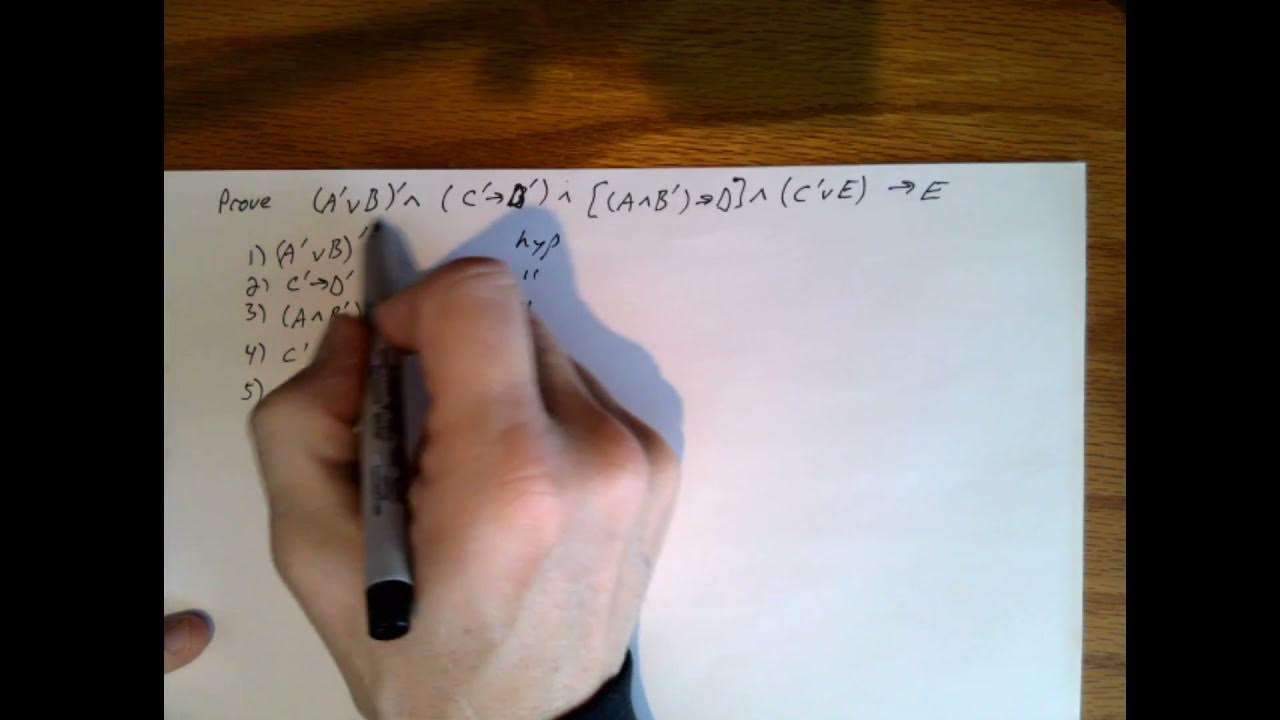 Discrete Structures: Logic -- Propositional Logic Examples, part 2 - YouTube
