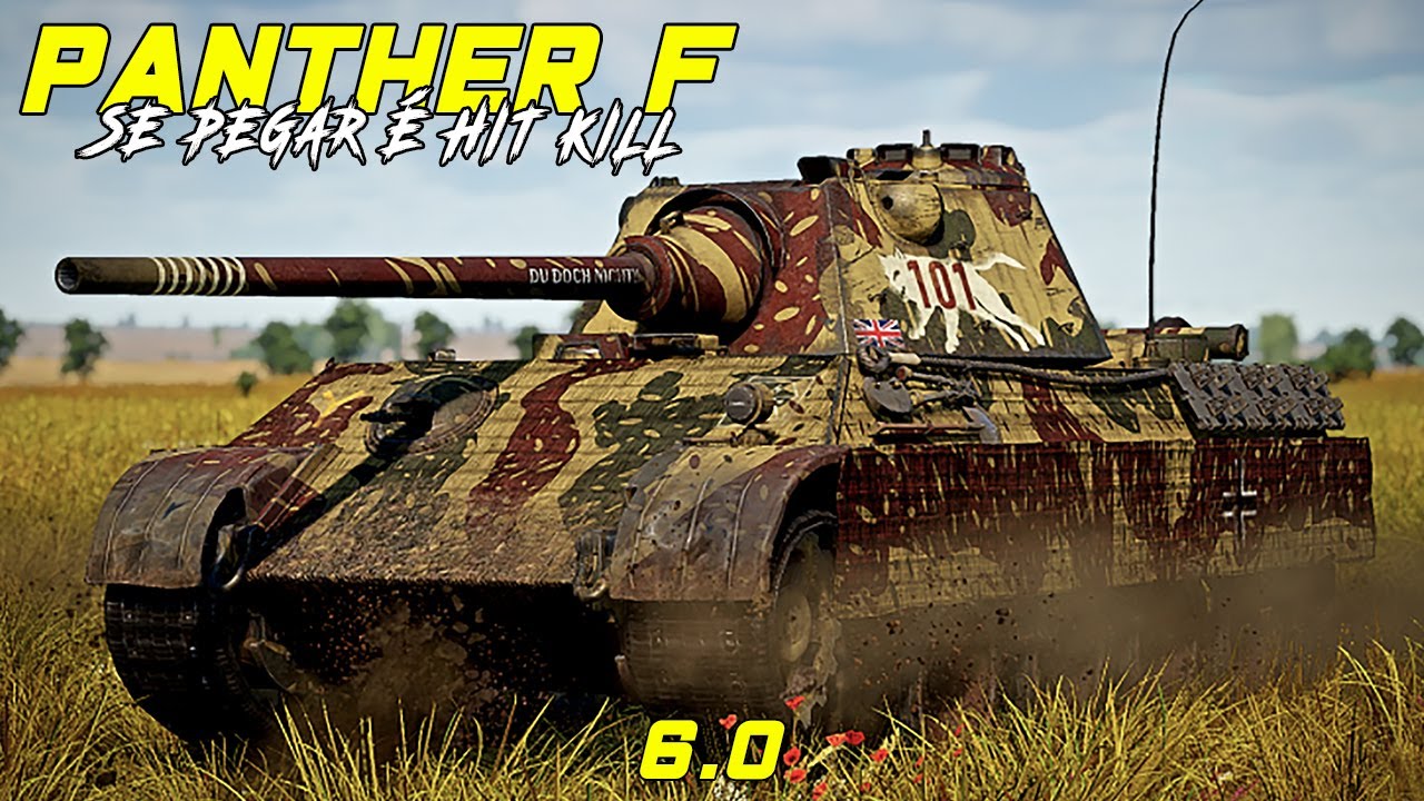Esse tanque resolve tudo com um tiro apenas | Panther F War Thunder ...