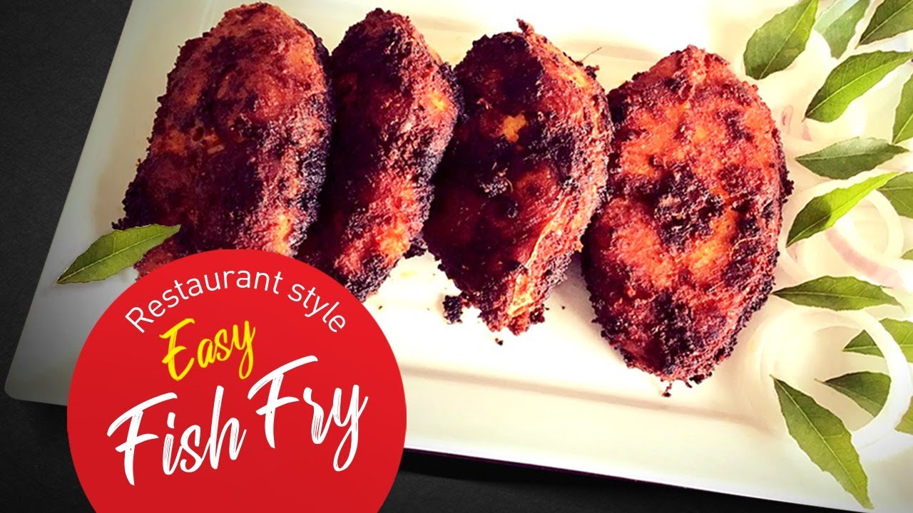 How to Make Restaurant Style Fish Fry | Simple and Easy Fish Fry Recipe ...