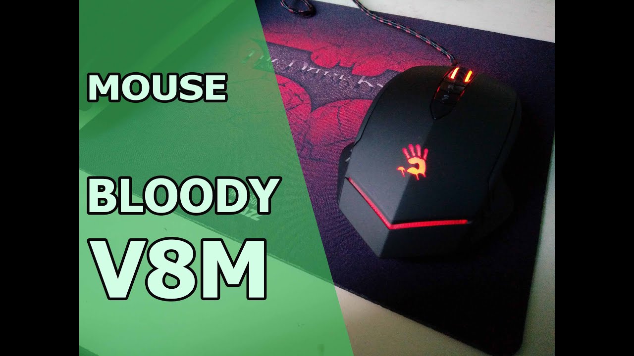 MOUSE GAMER BLOODY V8M | ANÁLISIS | REVIEW - YouTube
