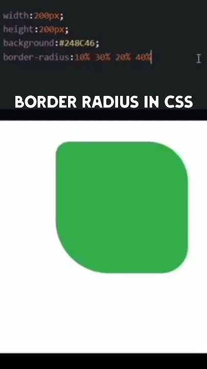 Border Radius in css #css #html #htmlcss #coding # yshorts 😱💯👍 #computerknowladge - YouTube