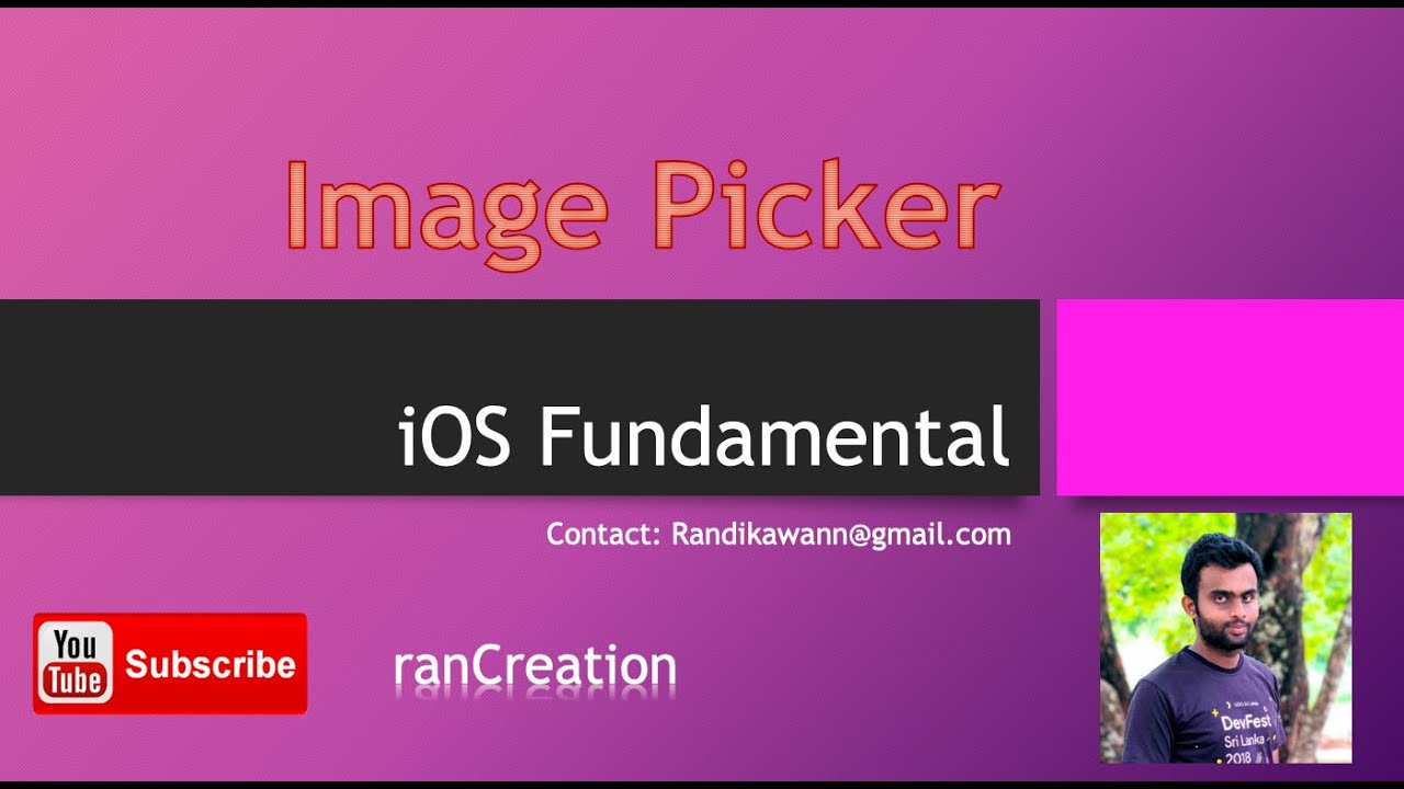 Image Picker || iOS Fundamental || Quick Demo - YouTube