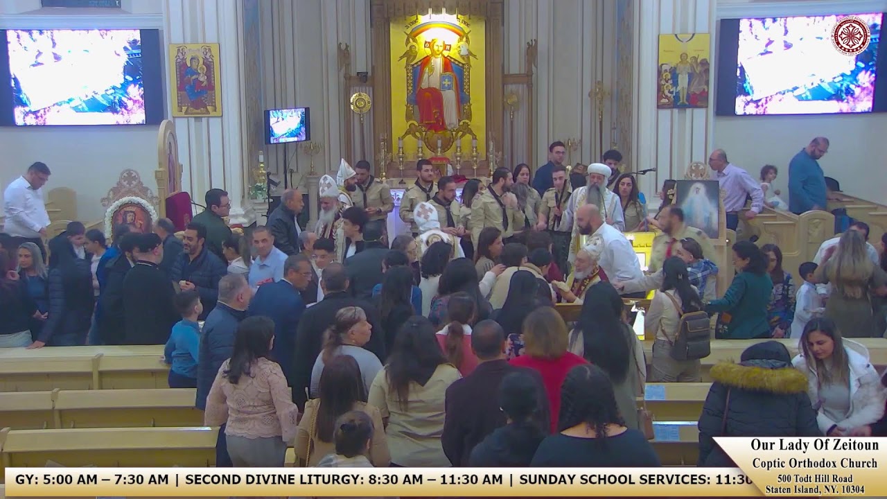 6th Sunday of the Great Lent- 2nd Divine Liturgy presided by H.G. Anba ...