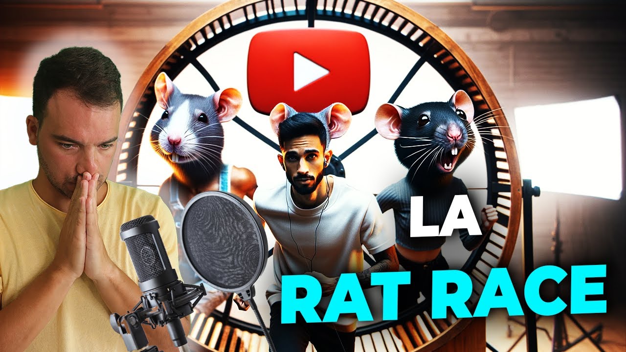 YOUTUBE : RAT RACE, POURQUOI J'AI ARRETÉ DE FAIRE DES VIDÉOS ? - YouTube