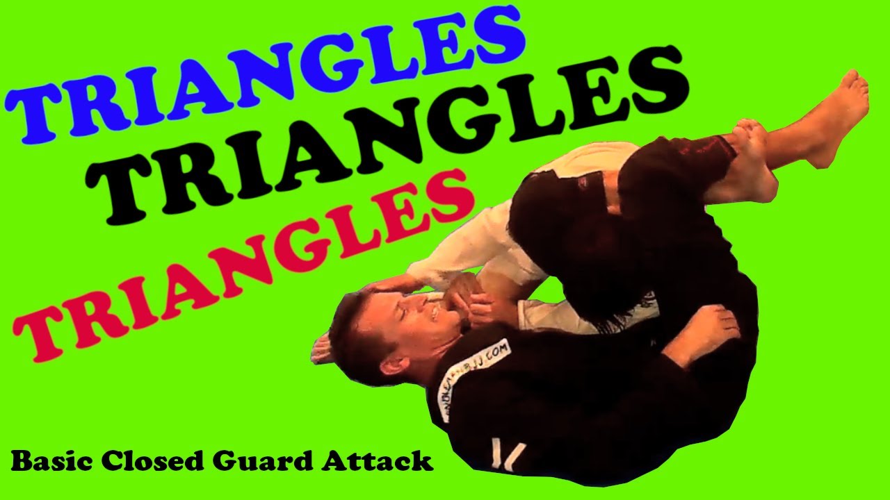 Triangle Choke - Basic Triangle from Closed Guard - YouTube
