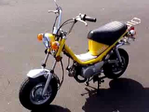 Yamaha chappy initial model - YouTube