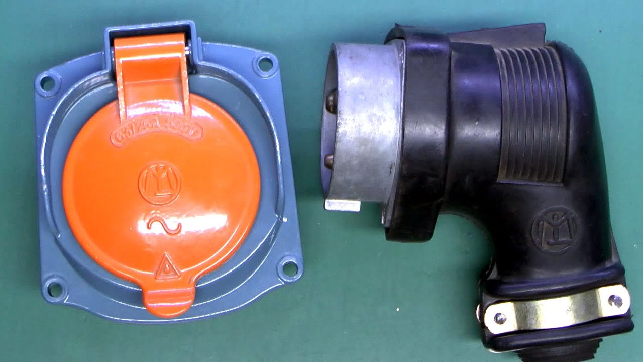 ML 63 Amp 500 volt Plug and Socket - YouTube